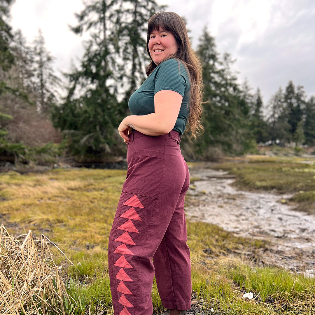 Falconer Pants: Patchwork Side Panel – Helen's Closet Patterns