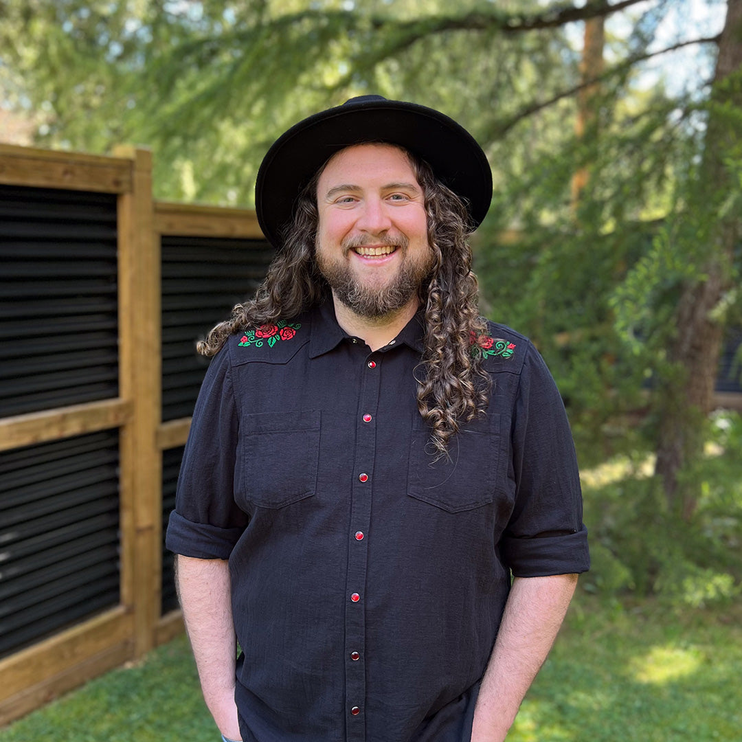 Embroidered Cameron Button Up Shirt – Helen's Closet Patterns