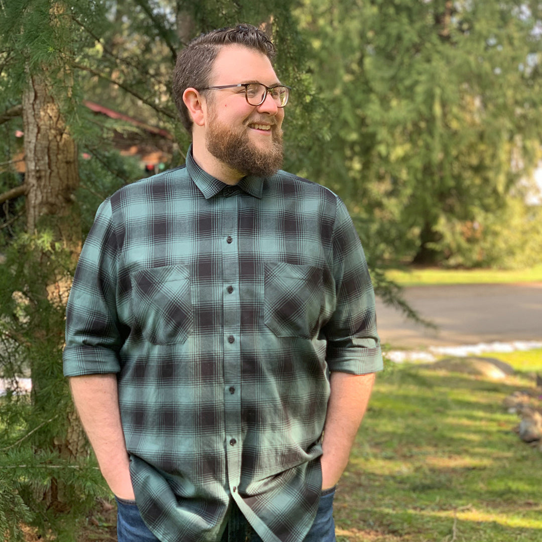 Sam's Fairfield Button Up – Helen's Closet Patterns